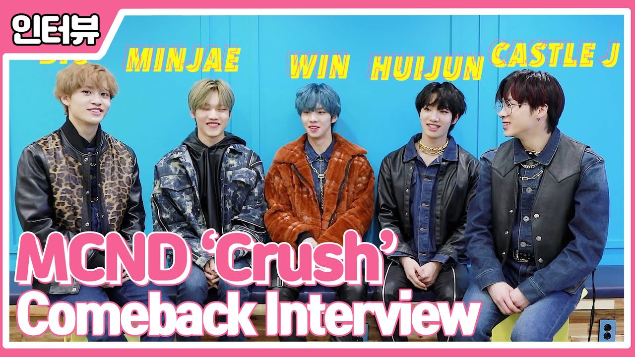 MCND, '우당탕(Crush)' MCND AGE COMEBACK 인터뷰 - YouTube