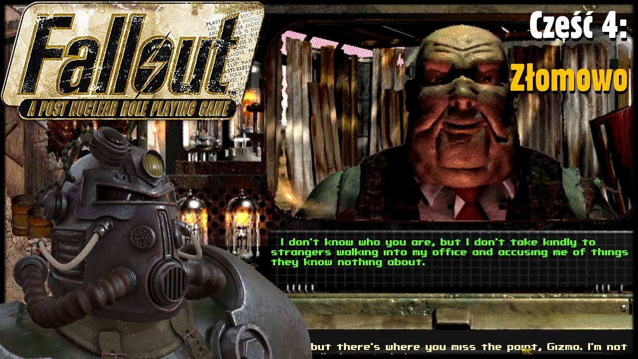 Fallout 1 (et tu) #04 "Złomowo" - YouTube