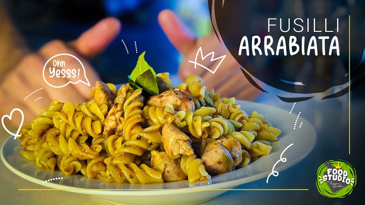 Fusilli Arrabbiata (Angry Pasta) Recipe By Chef Faizan Shaikh | Food ...