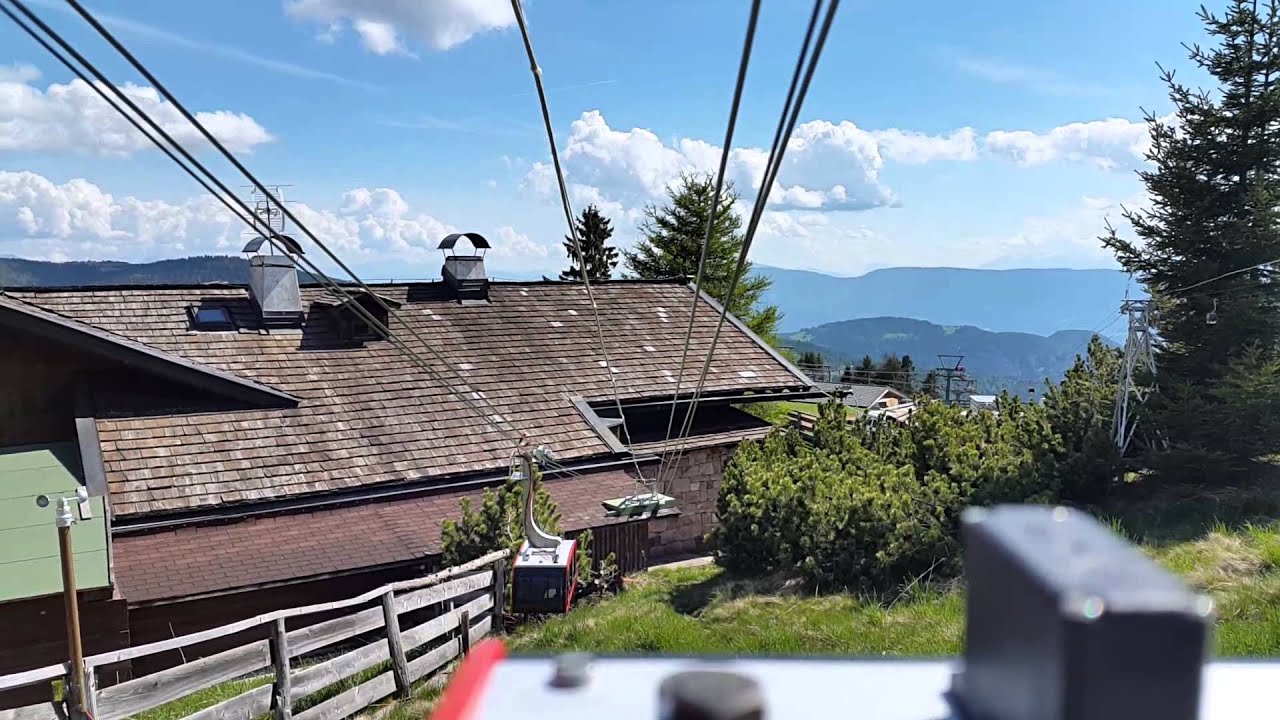 A ride with the new model ropeway - YouTube