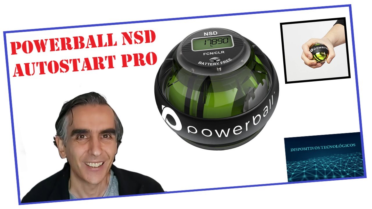 💪 Ejercitador Giroscópico POWERBALL NSD AUTOSTART PRO | AMAZON 👍 - YouTube