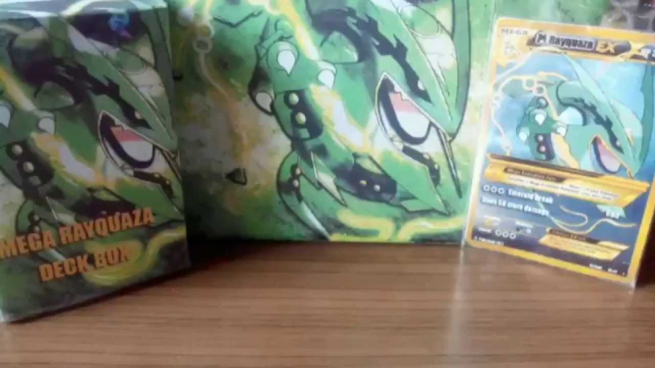 OPENING UP MY MEGA RAYQUAZA ELITE TRAINER BOX - YouTube