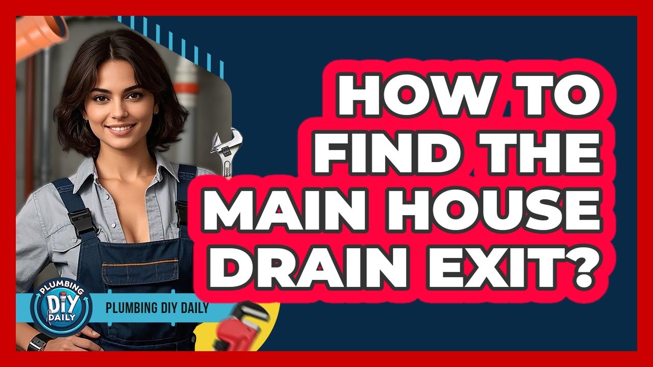 How To Find The Main House Drain Exit? - YouTube