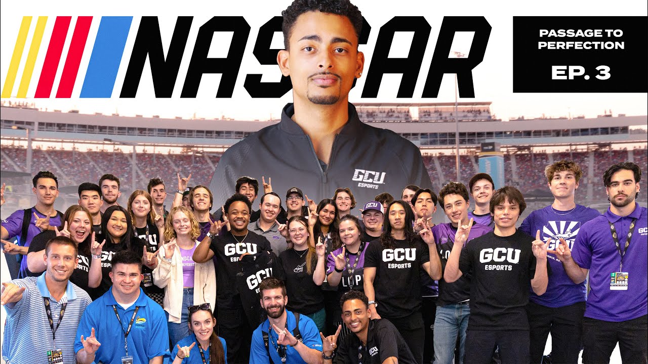 GCU ESPORTS X NASCAR @ PHOENIX RACEWAY - YouTube