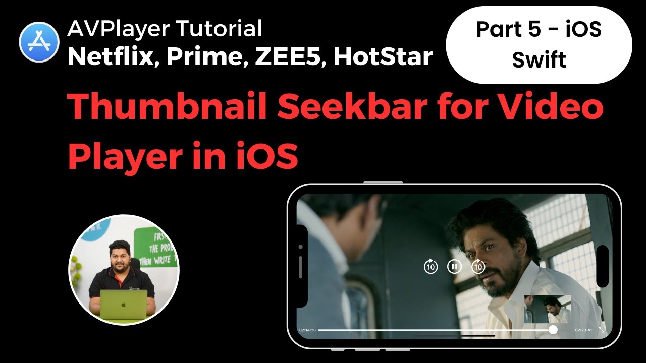 Thumbnail Seekbar for Video Player in iOS Swift | AVPlayer | Youtube ...