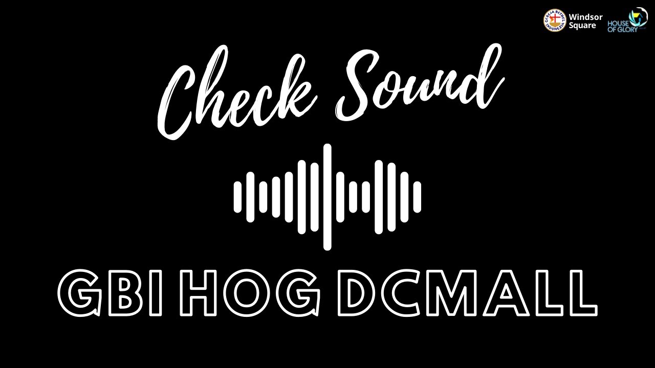Check Sound Konser Doa - YouTube