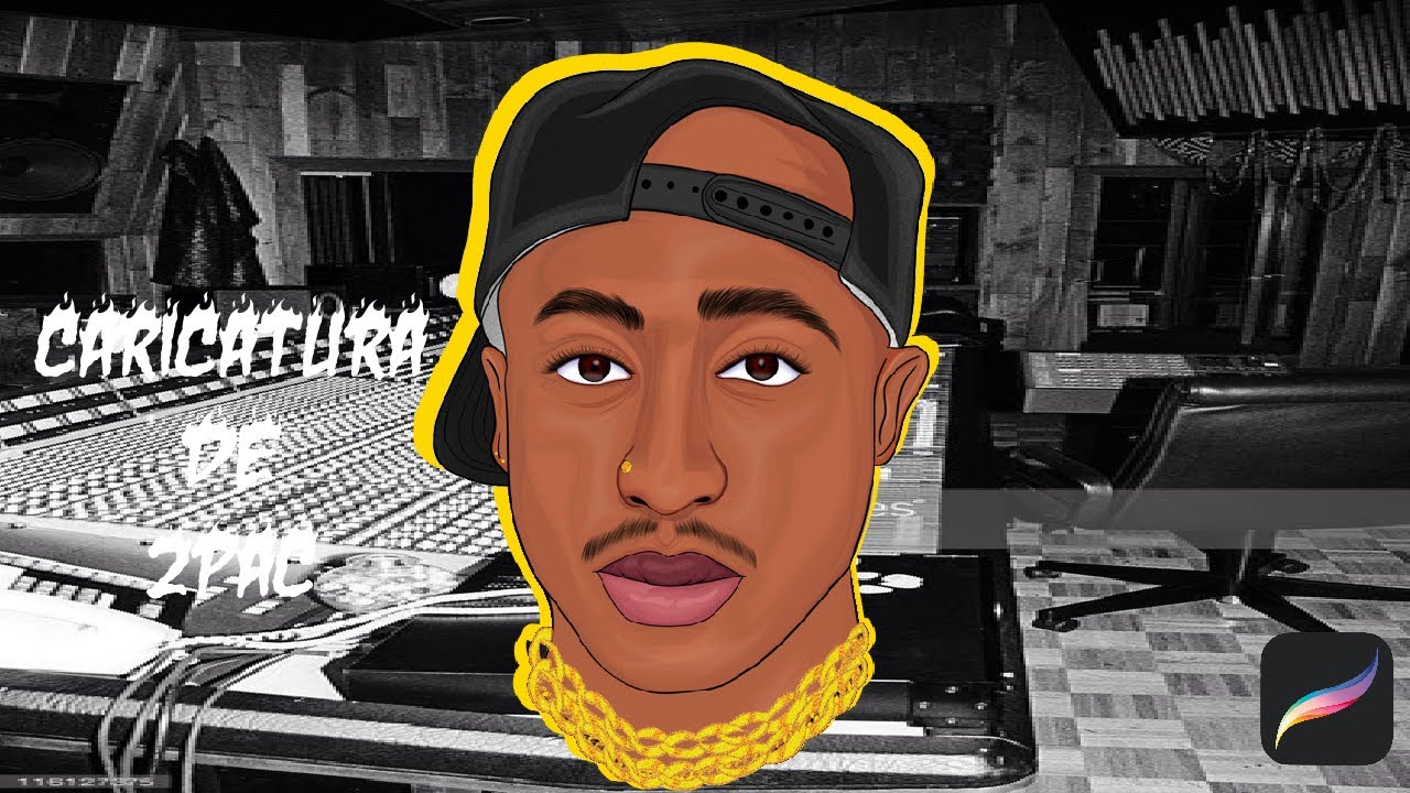 Dibujando a Tupac Shakur How to Draw #2pac - YouTube