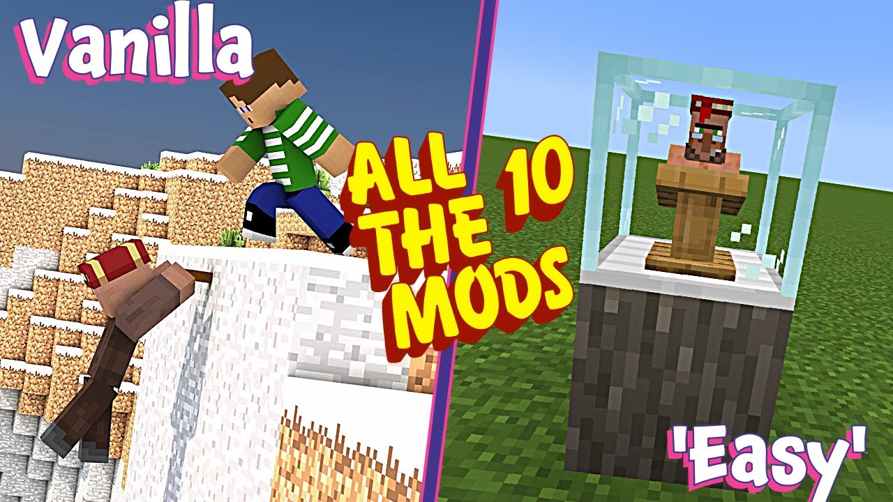 Easy Villagers Mod - All The Mods 10 [2] - YouTube