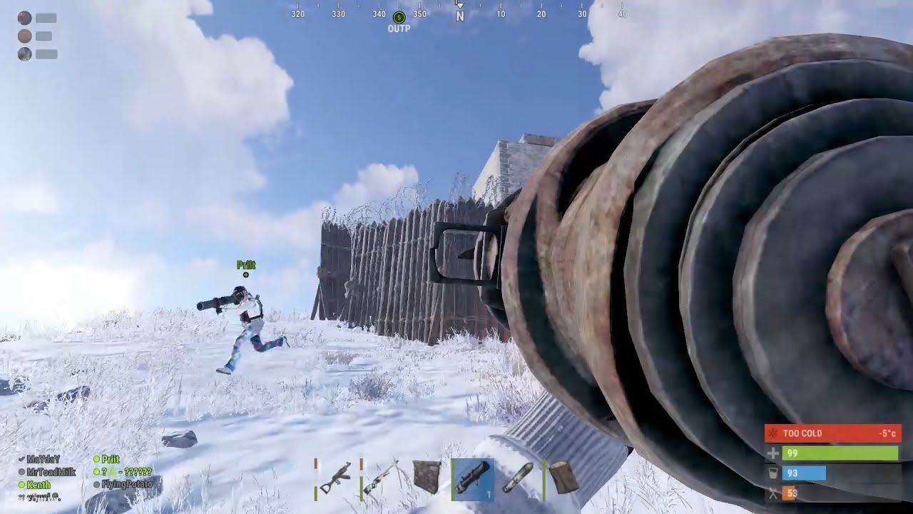 We Went For A Online Raid But They Logged Moments Before Rust Rustclips Rustpvp Rustvideo