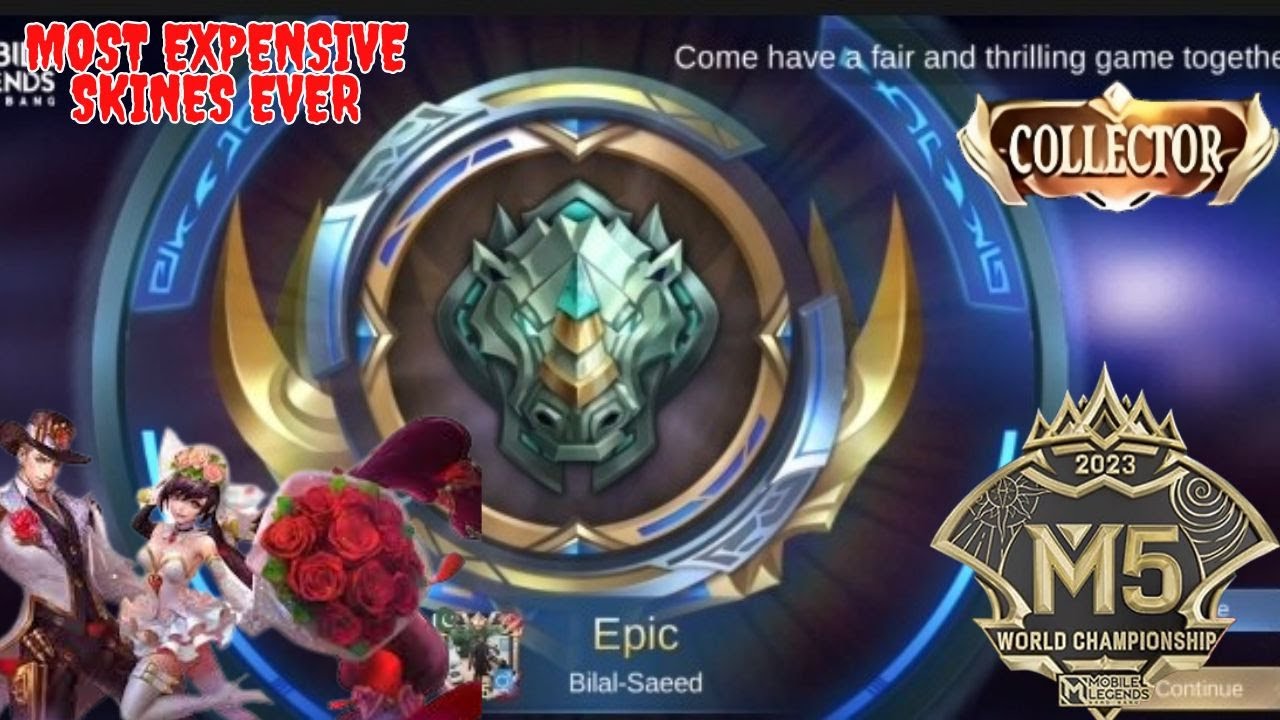 Most Expensive Skines|M5 World Championship| Legend |Markman| Layla ...