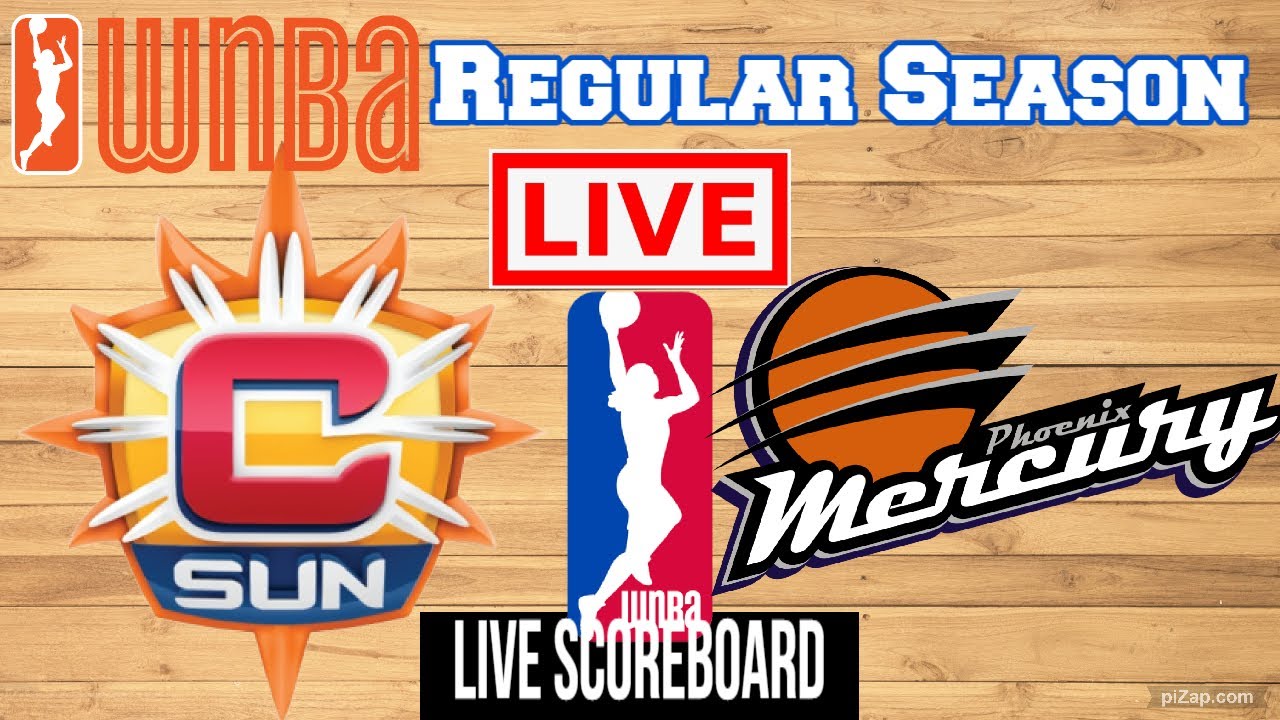 Live: Connecticut Sun Vs Phoenix Mercury | WNBA | Live Scoreboard ...