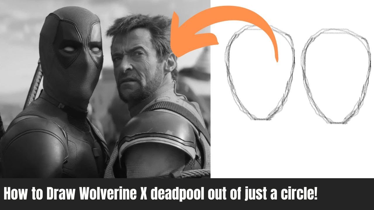 How To Draw Deadpool X Wolverine Compilation | How To Sketch Deadpool X ...