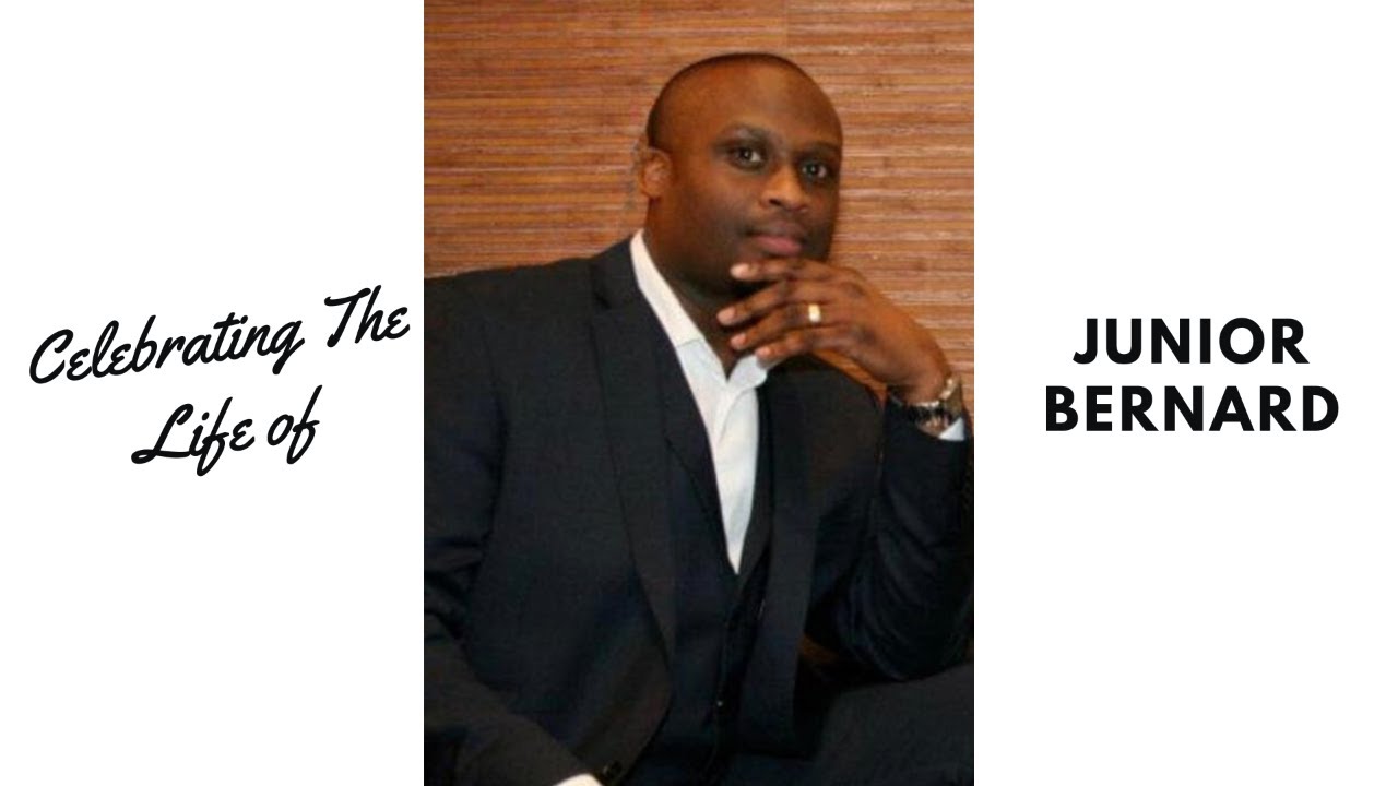 Celebrating the life of Mr Junior Bernard - YouTube