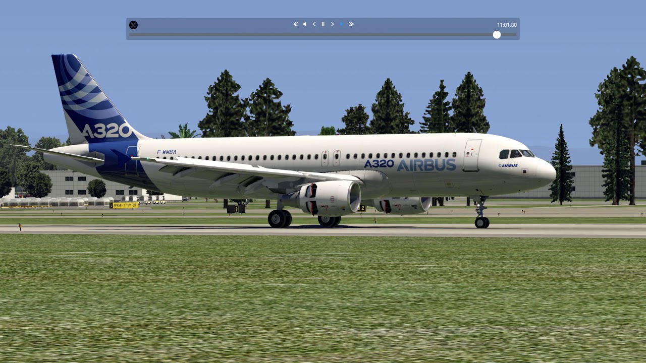 FF A320 Landing... - YouTube
