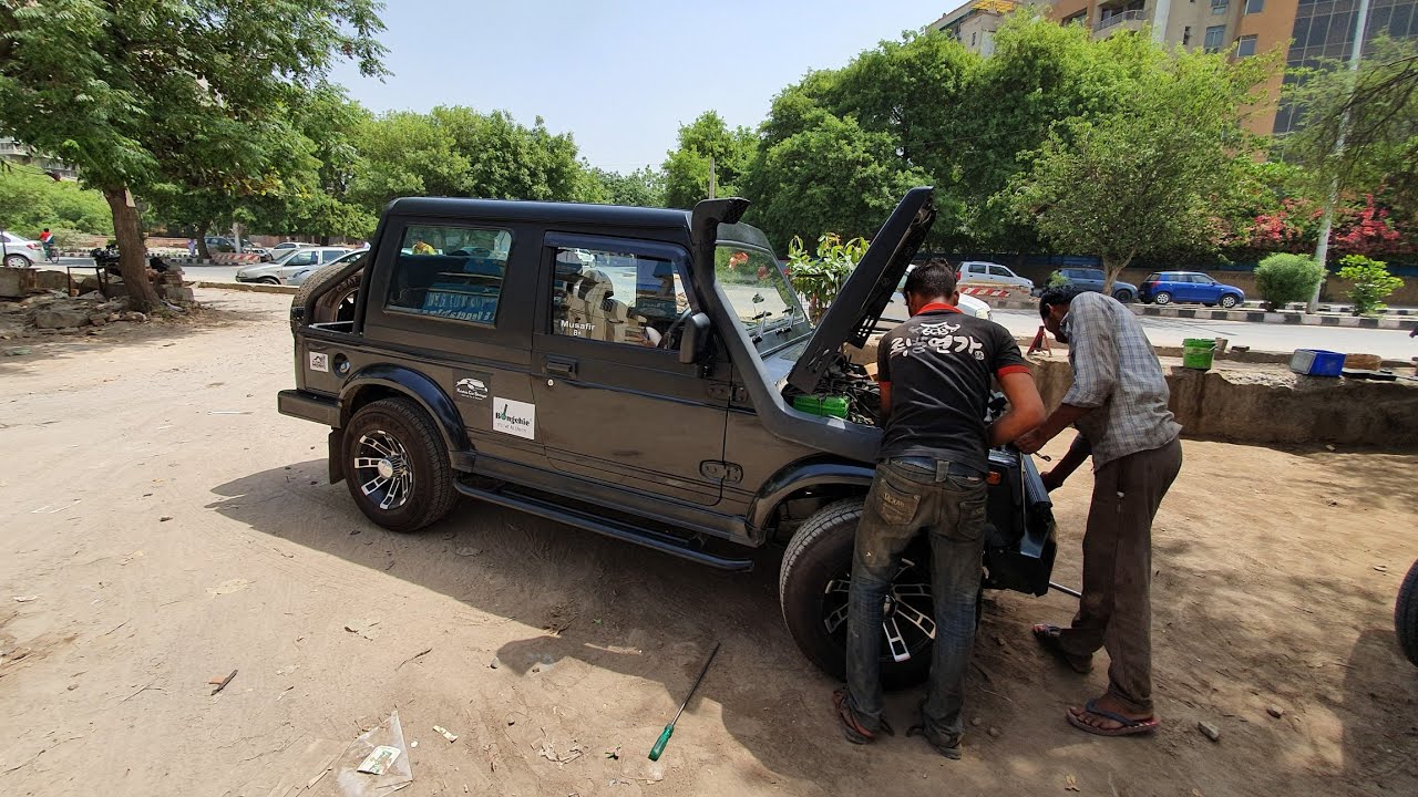 My Gypsy All Set For Rajasthan Road Trip | Jaipur-Ajmer Meetup Update ...