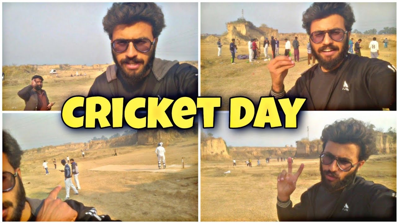Hello hello, mic check 🎤 it's cricket day with squad - YouTube