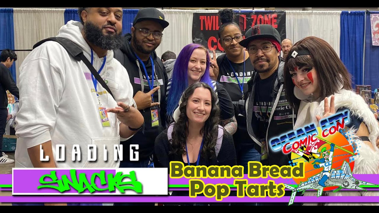 Ocean City Comic Con 2023 | Banana Bread Pop Tarts SNACK BITE! - YouTube