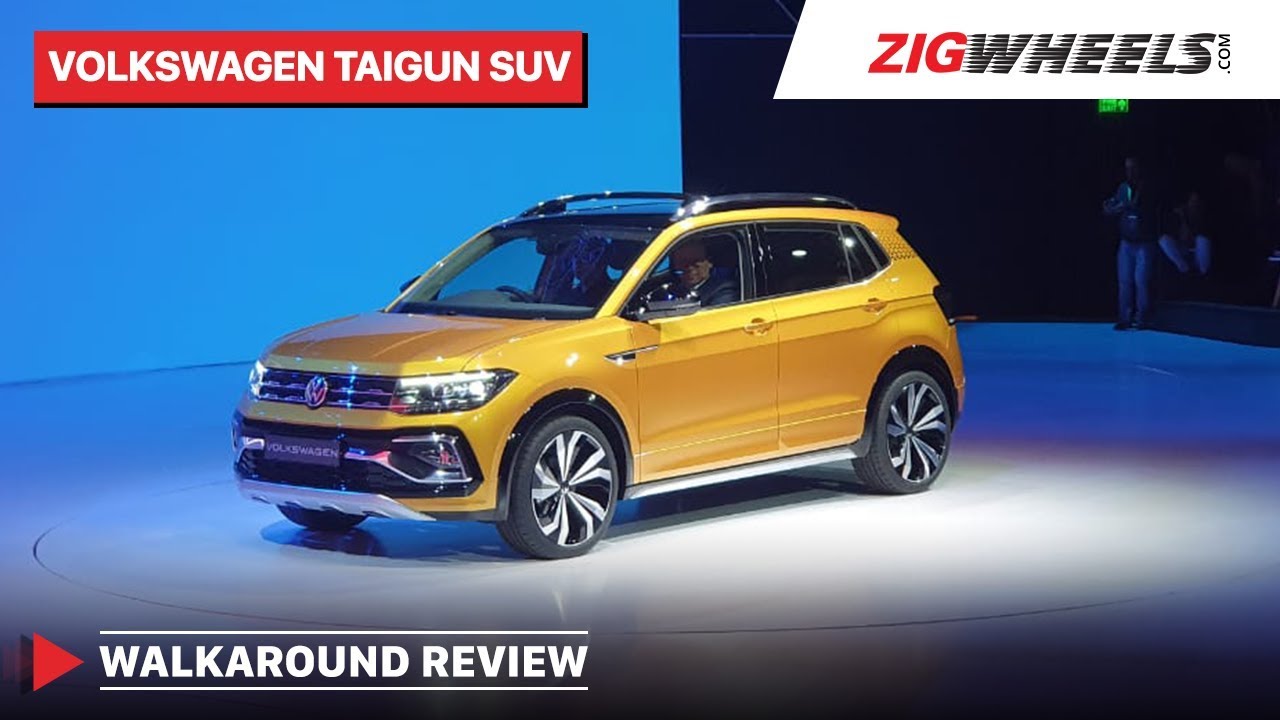 Volkswagen Taigun SUV | Walkaround Review | Looks, Interior And ...