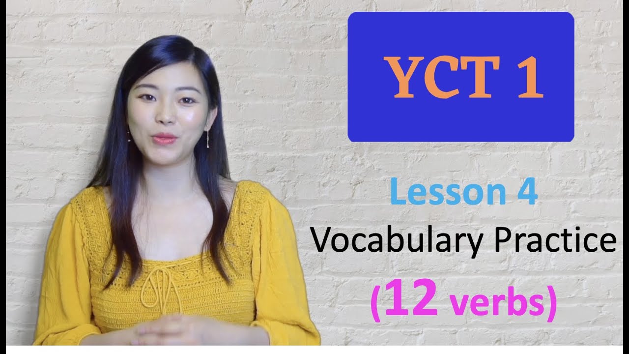 Lesson 4 — YCT 1 Vocabulary, Sentences, Pronunciation, Grammar, and ...