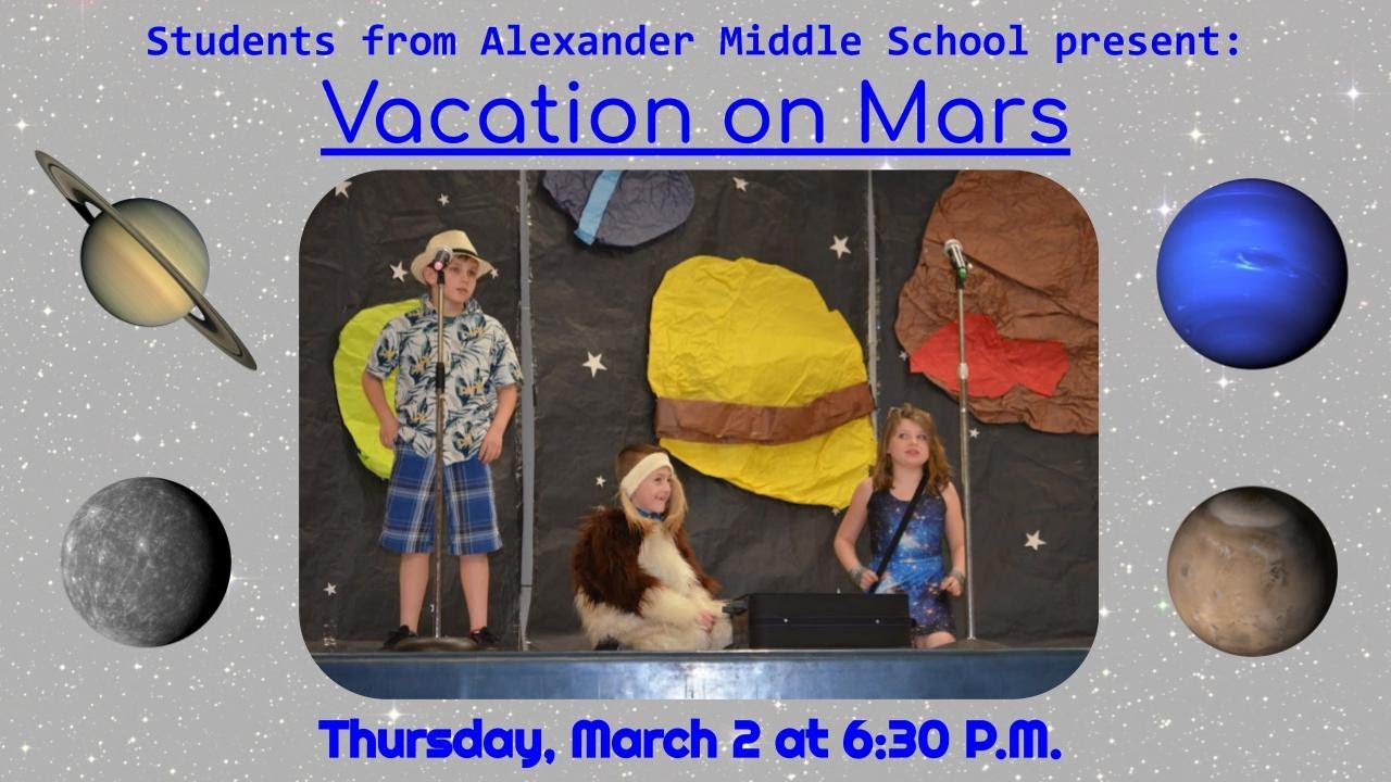 Vacation On The Planet Mars