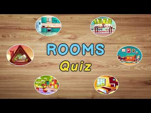 Rooms in the house quiz in English - YouTube