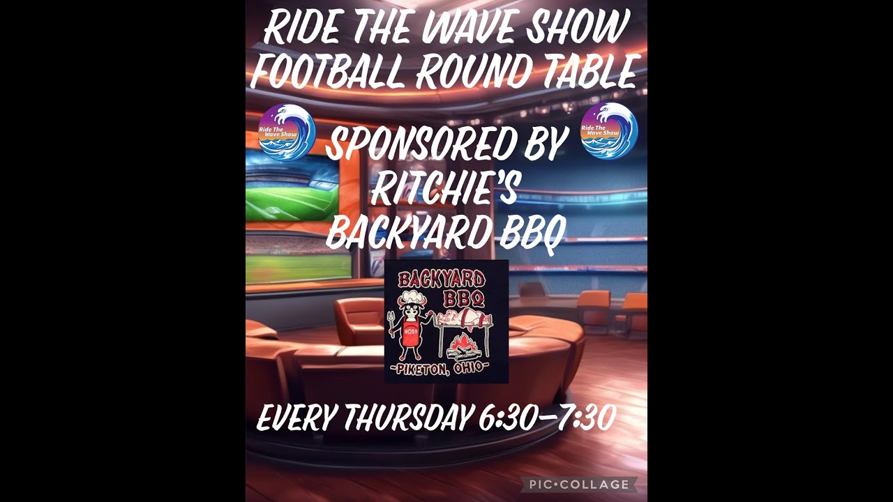 Week 2 Football Round Table Sponsored by Ritchies Backyard BBQ - YouTube