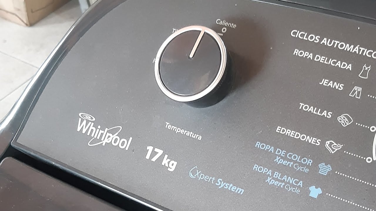 LAVADORA WHIRPOOL XPERT SYSTEM 17 KG FALLAS COMUNES CLASE #1 CABLEADO ...