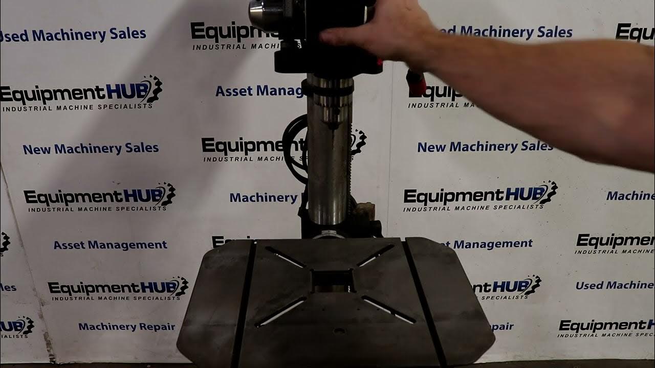 Jet JDP-17DX 17" Floor Drill Press (2013) - YouTube