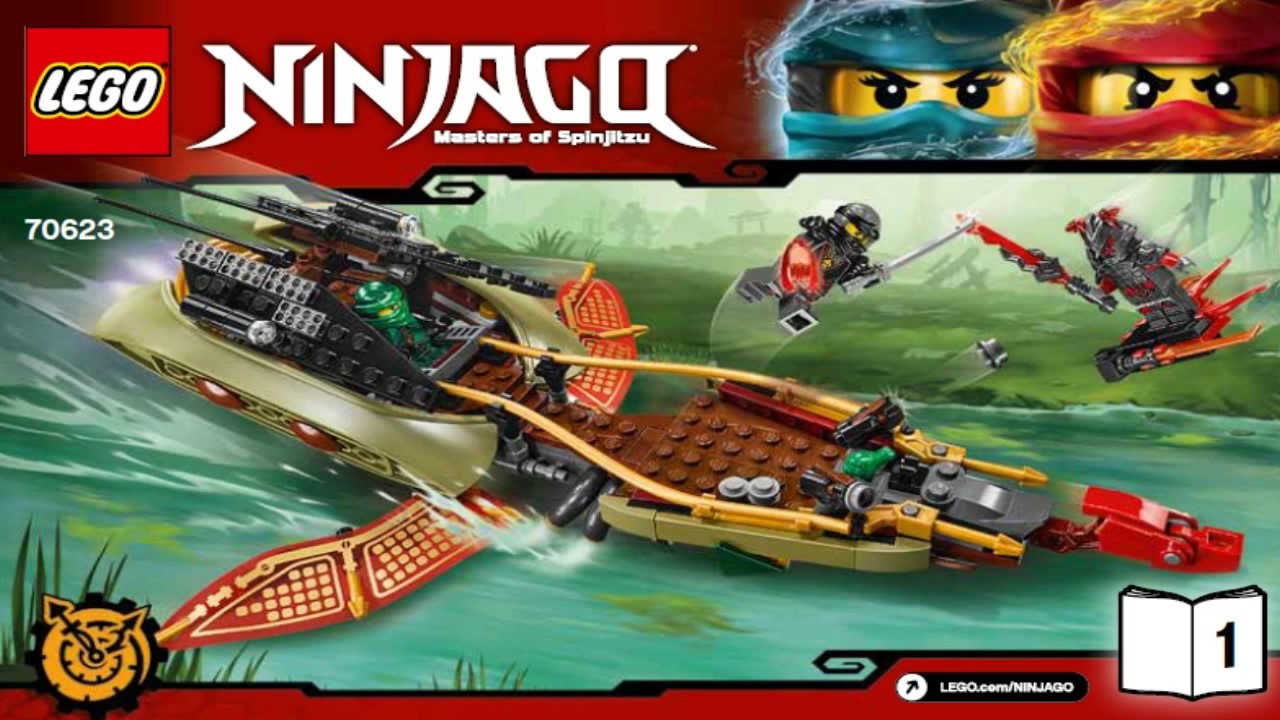 LEGO Ninjago 2017 DESTINY'S SHADOW 70623 #1 - YouTube
