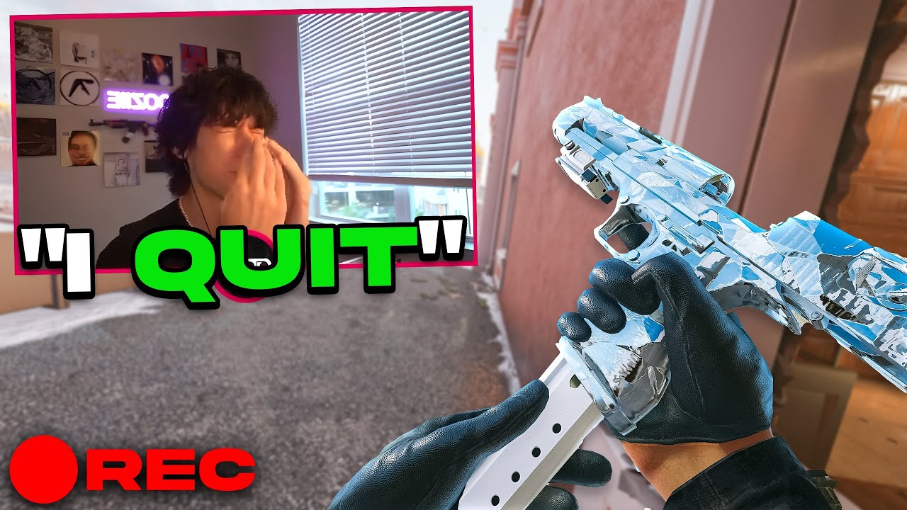 oozie CRIES after Losing this Ranked Game… - YouTube