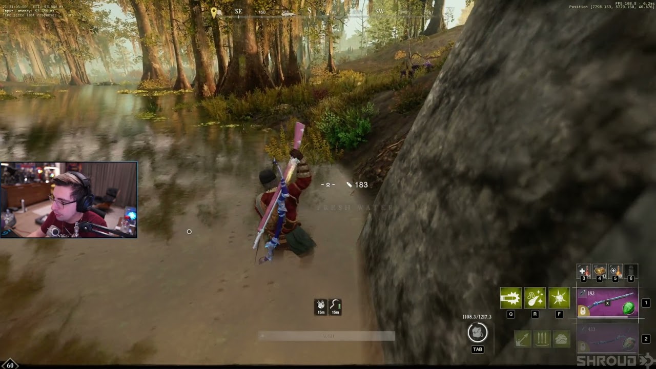 Shroud Playing New World (P187) - YouTube