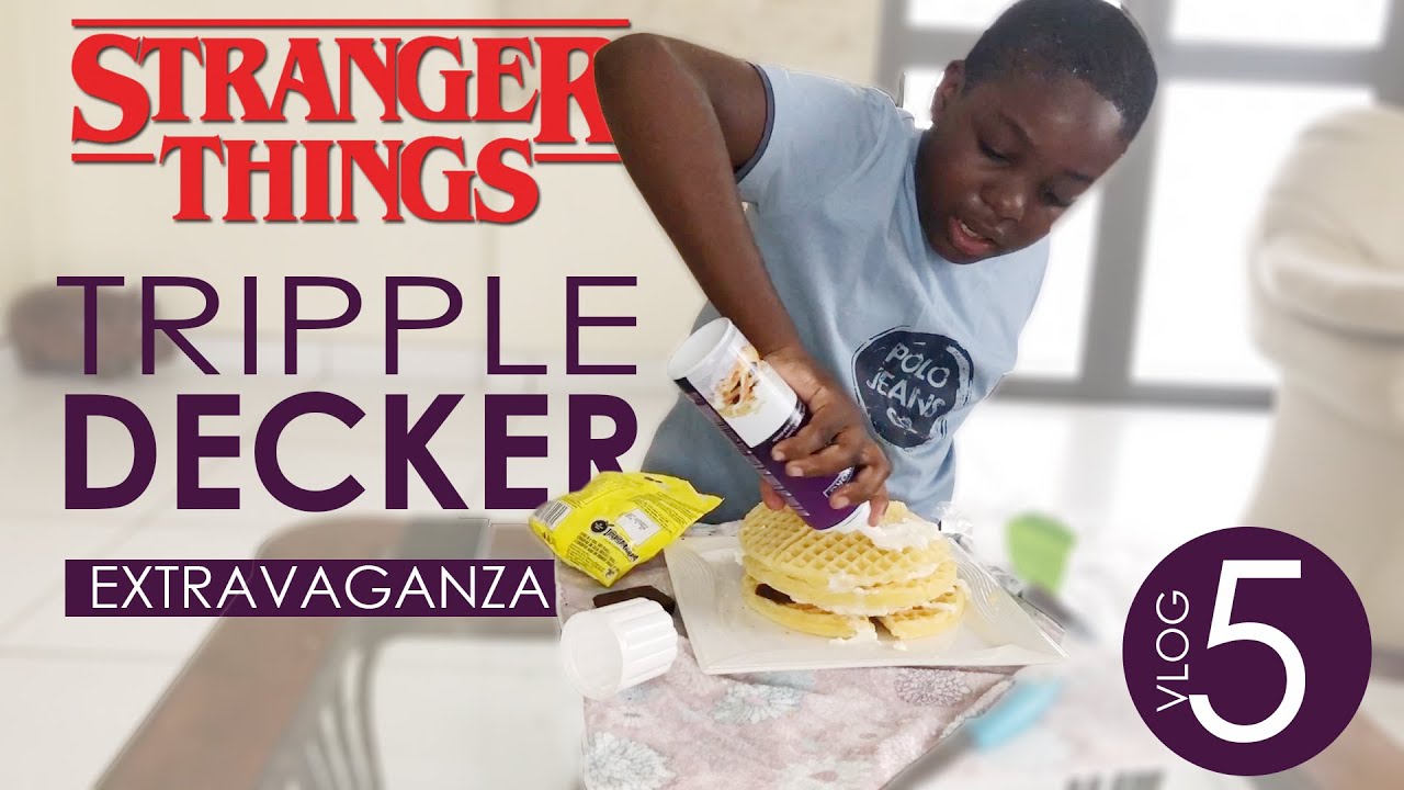 Making A Triple-Decker Eggs Extravaganza FROM STRANGER THINGS - YouTube