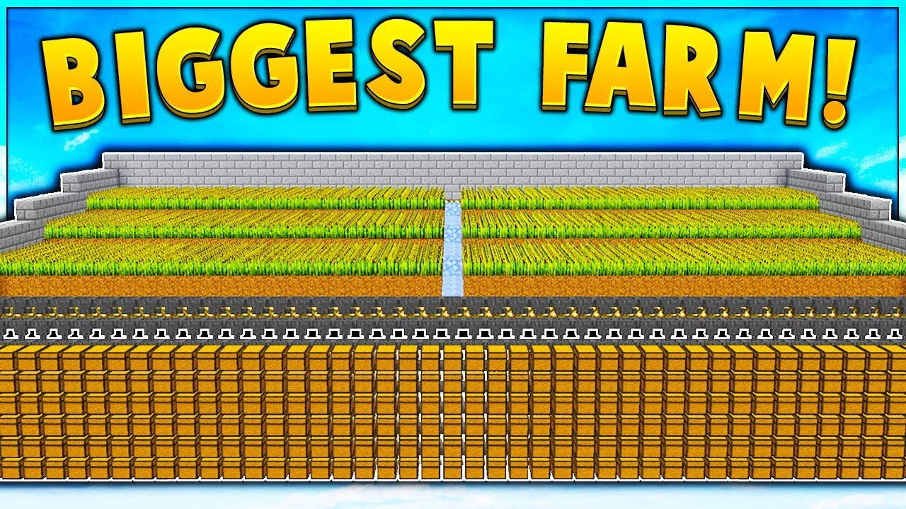 "Make a CRAZY FARM" - Minecraft Skyblock #1 - YouTube