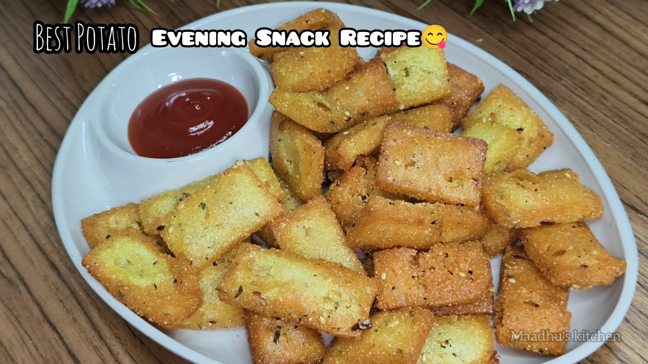 BEST Potato Evening Snack RECIPE 🤤... Children Favourite Evening Snack ...