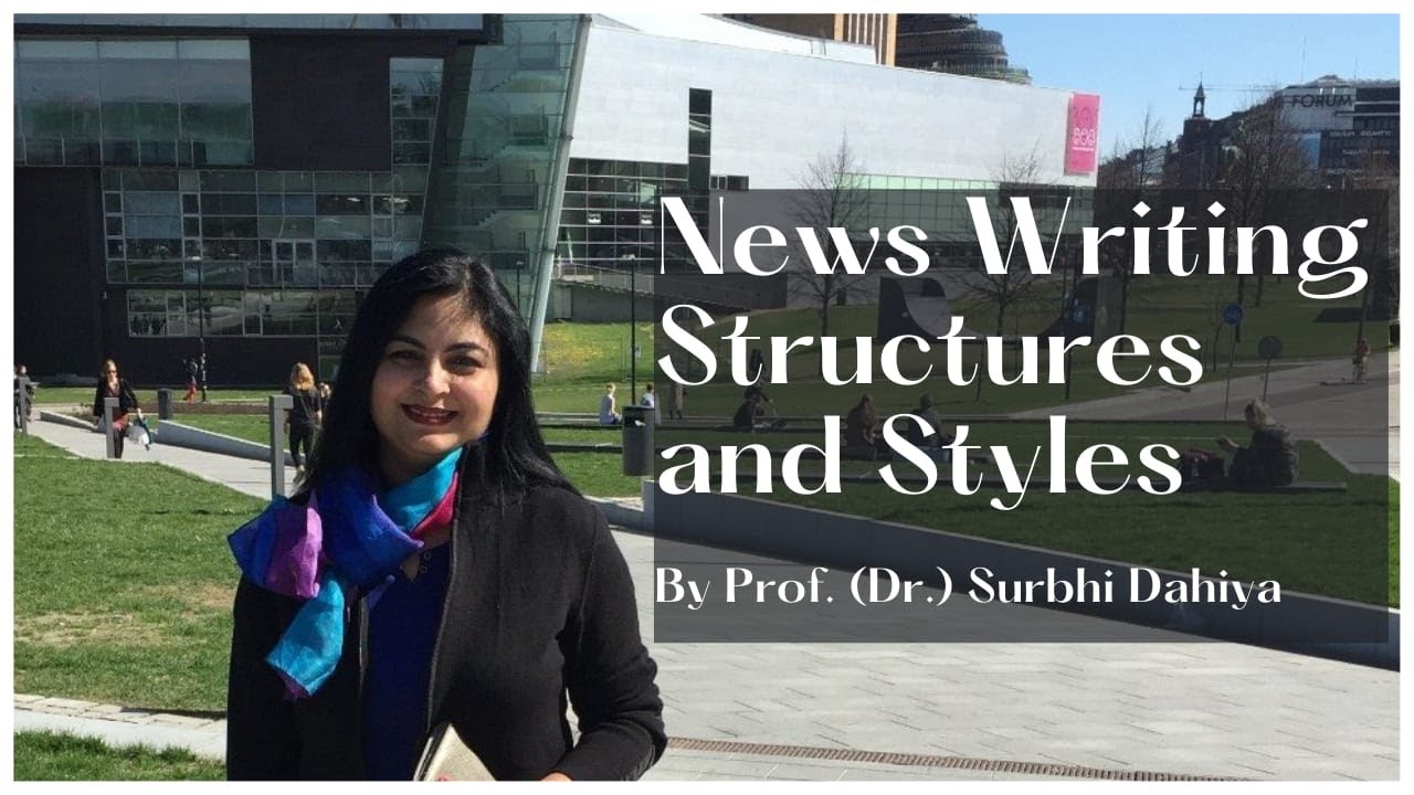 News Writing Structures and Styles - YouTube