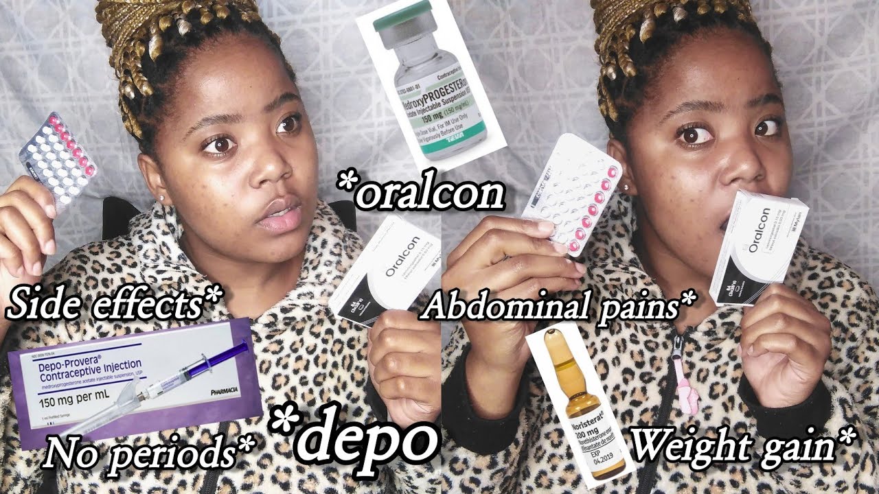 CONTRACEPTIVES|DEPO VS THE PILL EXPERIENCE|Birth control 101.. Side ...