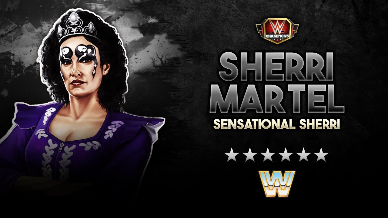 Sherri Martel “Sensational Sherri” 6-Star Silver | WWE Champions ...