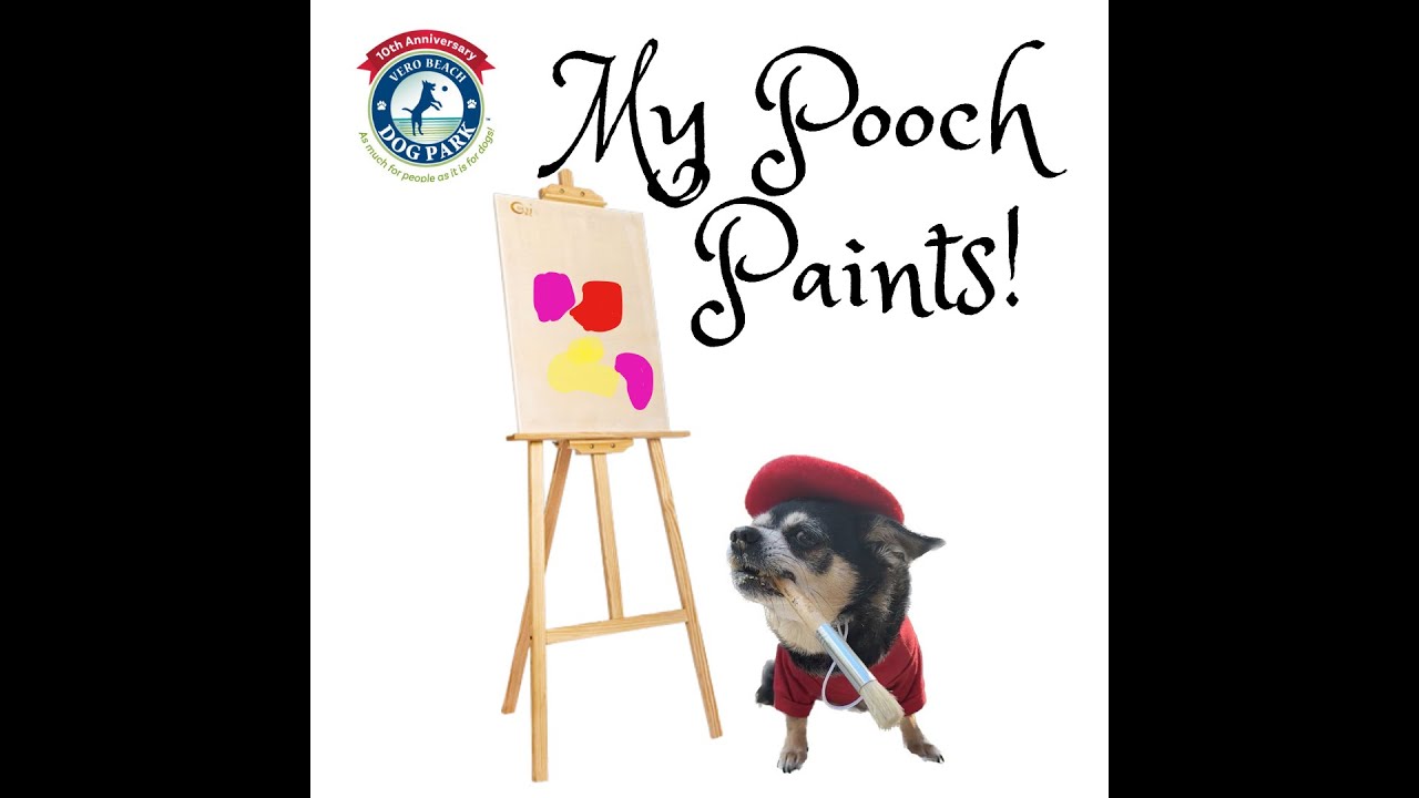 My Pooch Paints - YouTube
