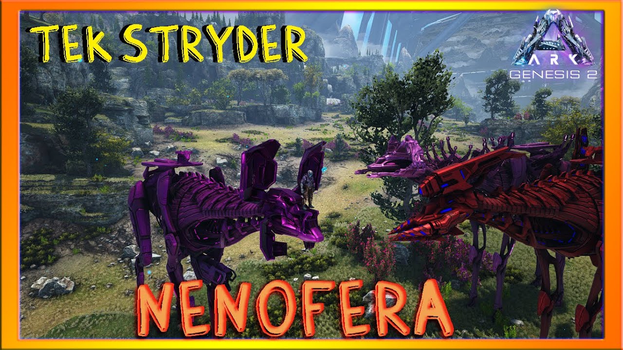 Como fazer Tek Stryder Colorida Ark Genesis: Part 2 aprenda a Fazer ...