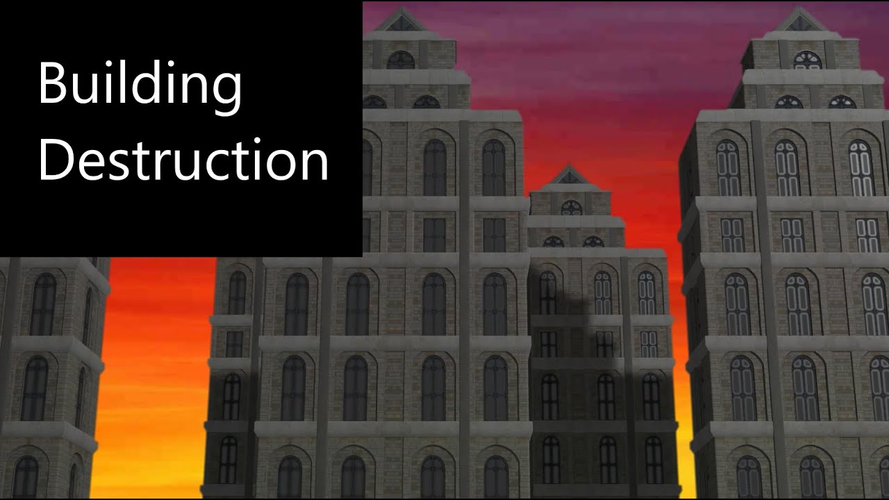 BUILDING DESTRUCTION | animated short film - YouTube