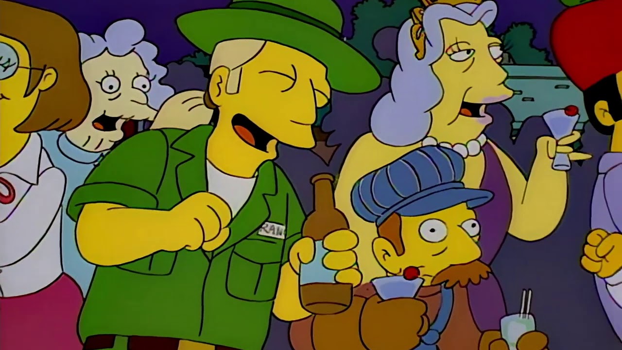 Simpson 08x04 Monty y Larry Burns - YouTube