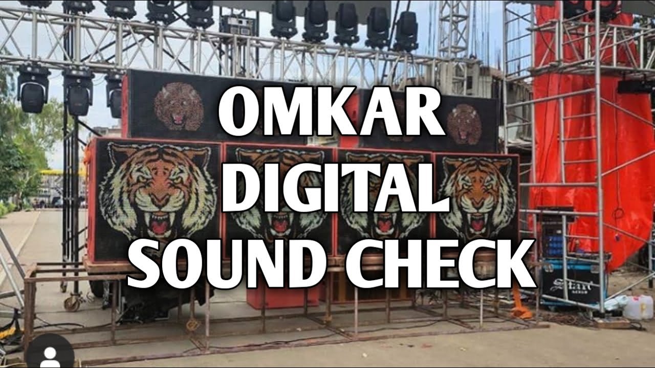 Omkar Digital _72 Sound Check - YouTube