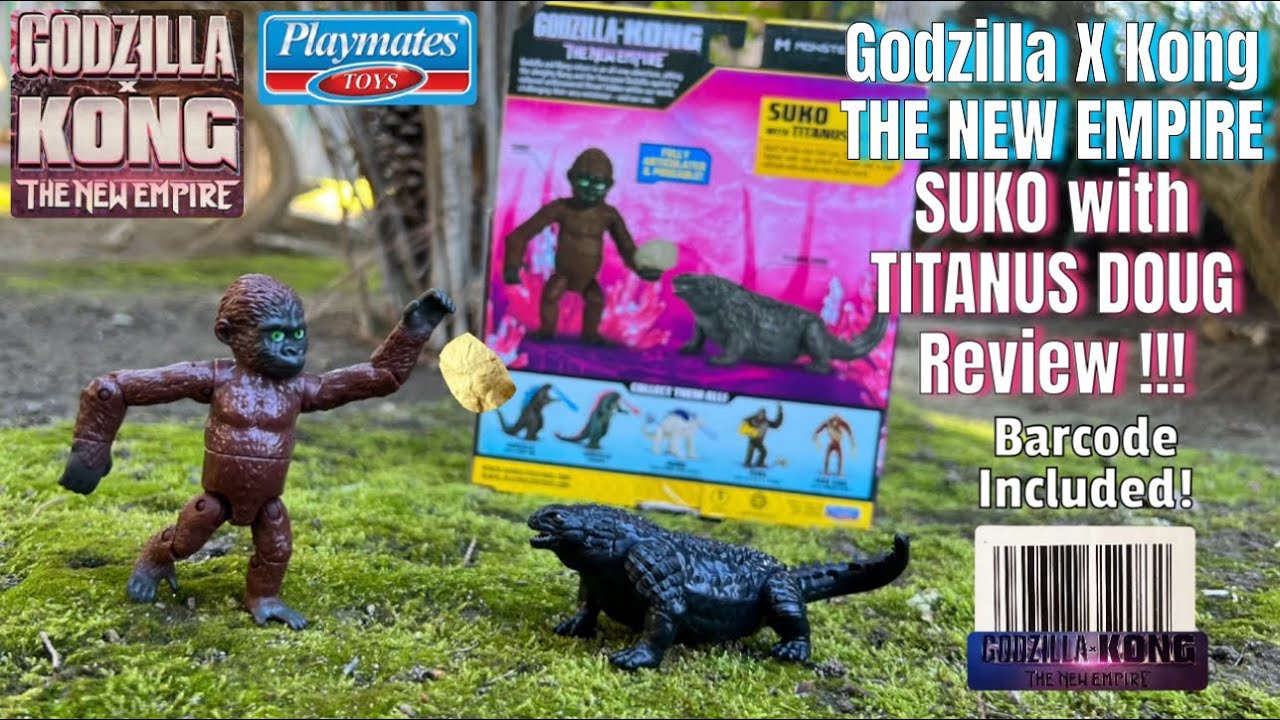 Godzilla X Kong THE NEW EMPIRE SUKO with TITANUS DOUG Review!!! - YouTube