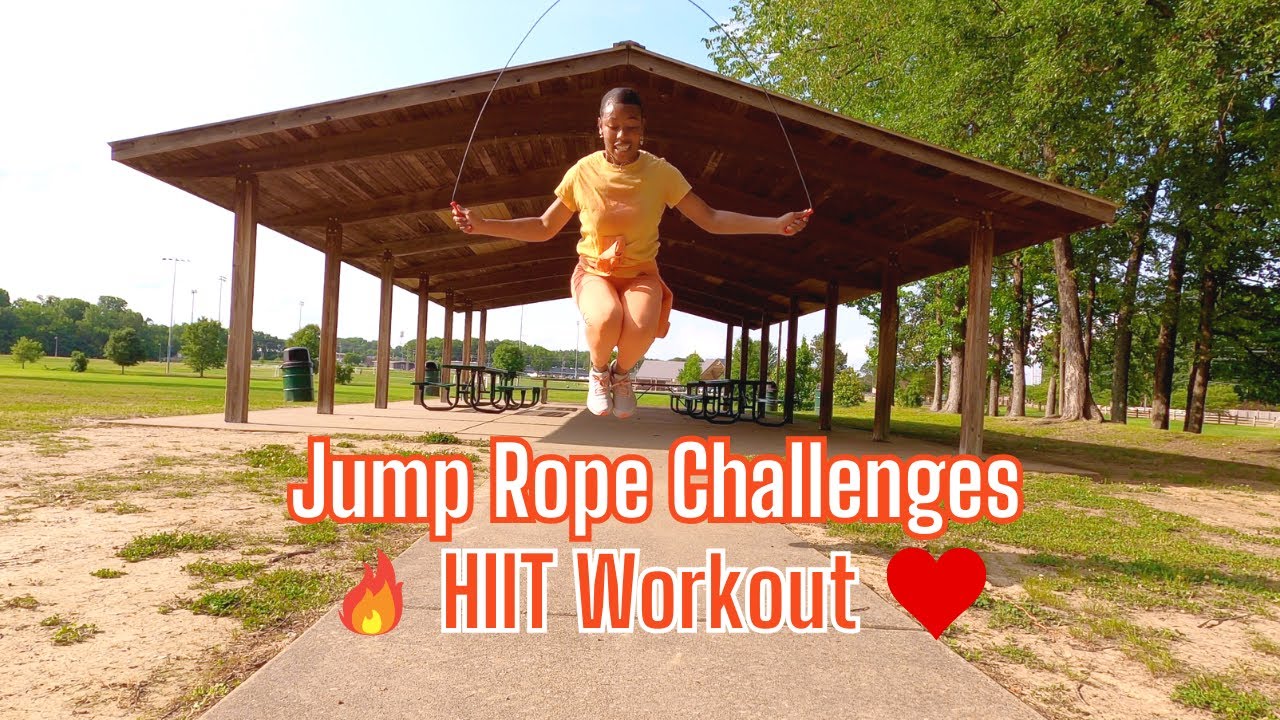 10 MIN JUMP ROPE HIIT | Healthy Heart Workout - YouTube