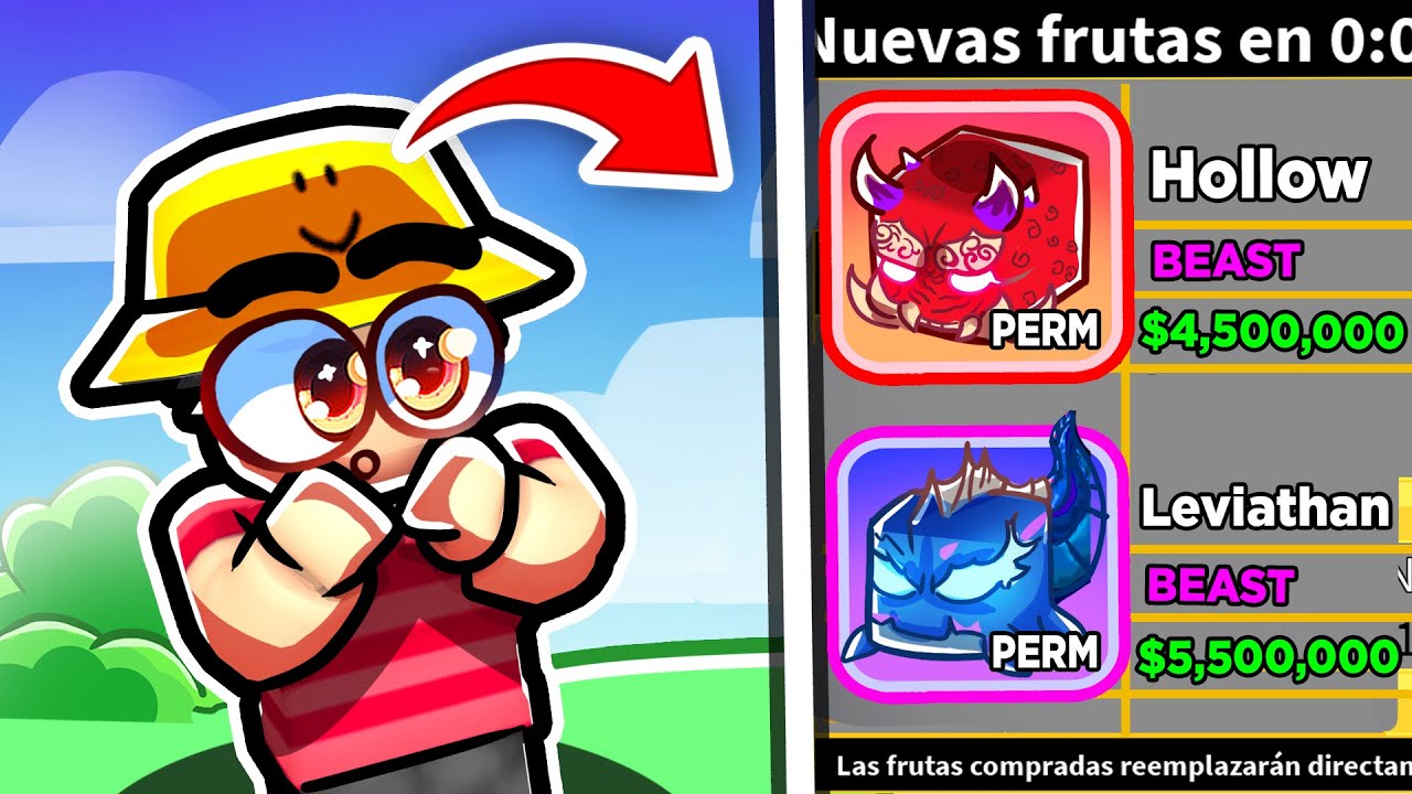 Asi Serán las NUEVAS FRUTAS de BLOX FRUITS *INCREIBLE* - YouTube