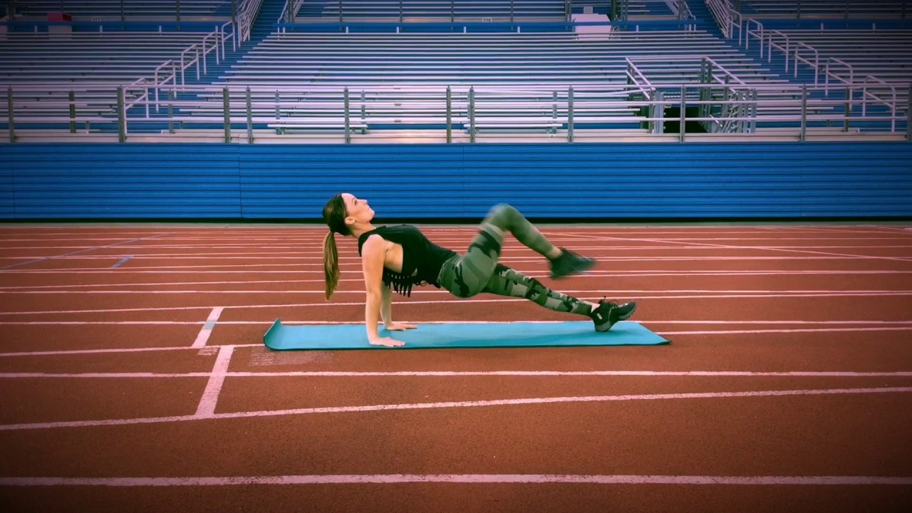 ALTERNATE REVERSE PLANK KNEE DRAW - YouTube