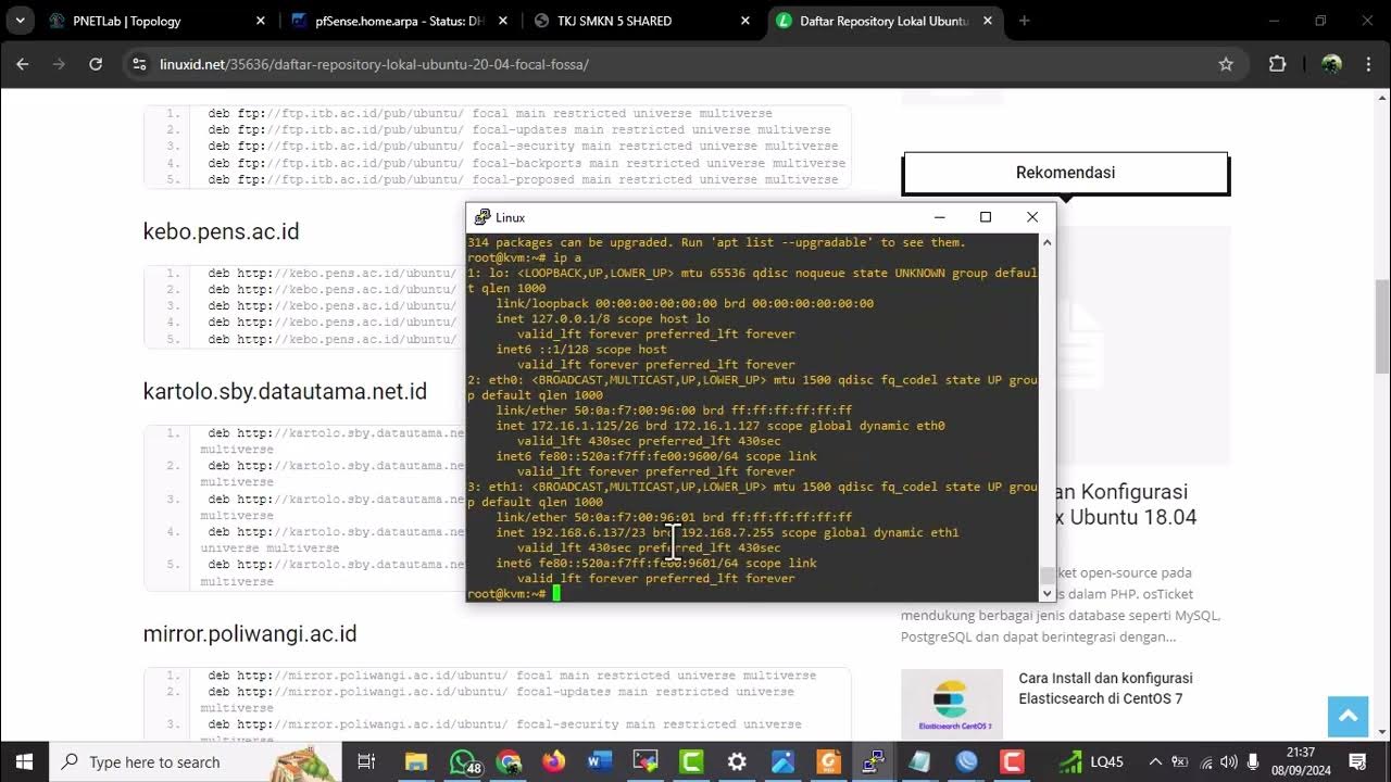 16 INSTALL AAPANEL UBUNTU SERVER - YouTube