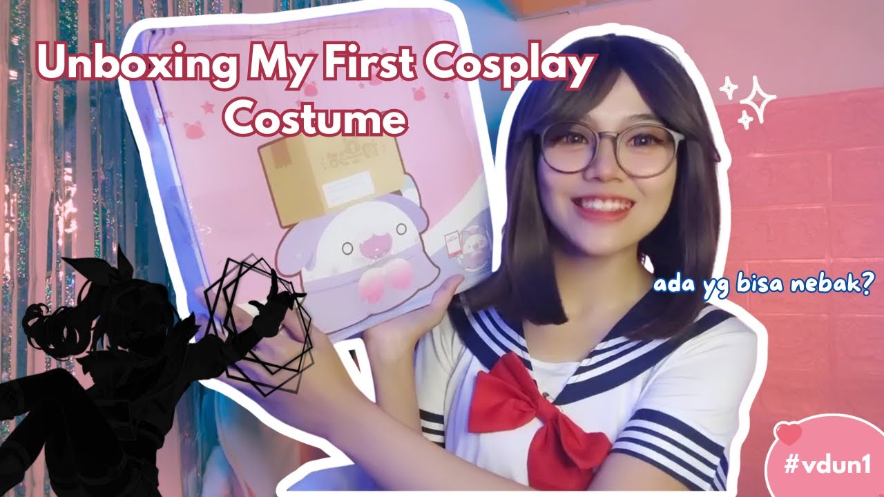 Unboxing My First Cosplay Costume #latepost | #vdun1 - YouTube