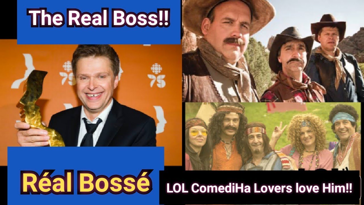 Réal Bossé| The Real Boss| LOL ComediHa Actor!!!! - YouTube