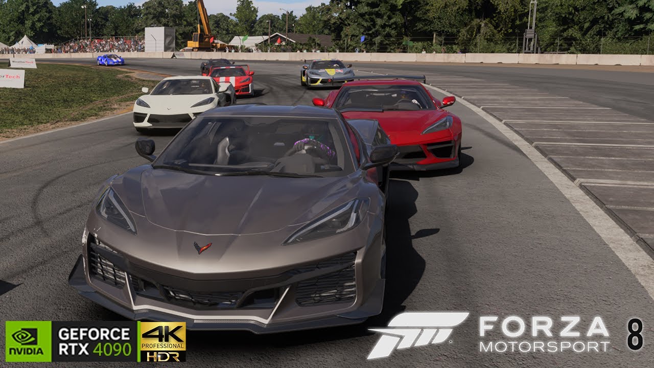 Forza Motorsport 2023 Career Builders cup Power tour C8 Challenge event 3 Road America Circuit ...